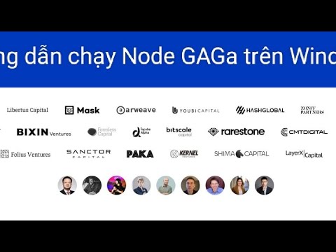 Hướng dẫn chạy Node nhận GaGa Token trên Windows - YouTube