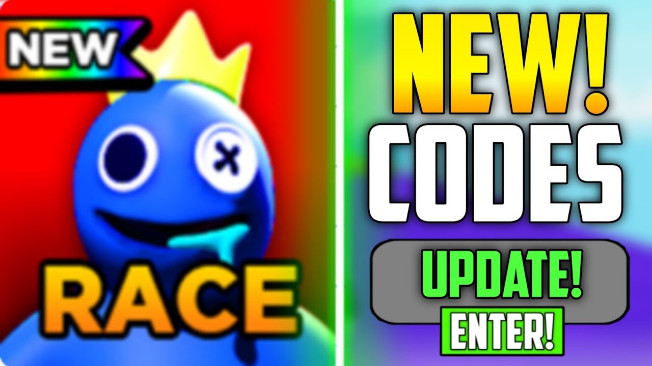 *CHRISTMAS* NEW WORKING CODES FOR RAINBOW FRIENDS RACE 2022 | RFR CODES ...