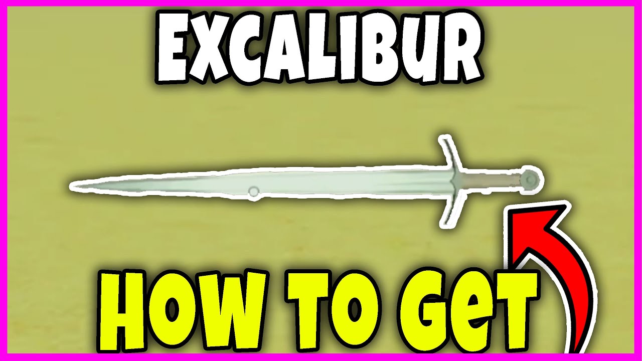 How to GET EXCALIBUR SWORD in DEAD RAILS Roblox - YouTube