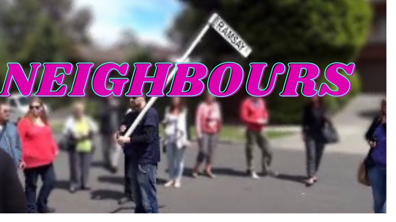 Ramsay street Neighbours tour @neighbours - YouTube