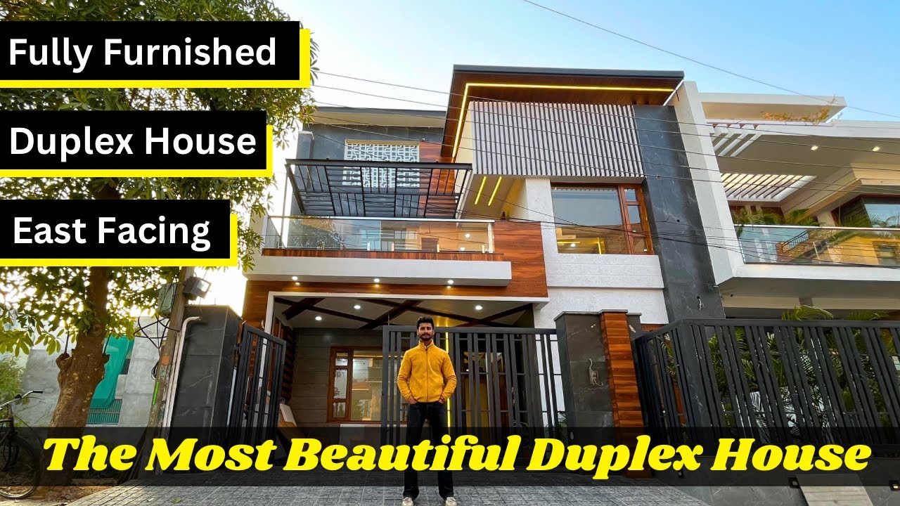 inside a Most Beautiful Duplex House Tour! Fully Furnished Duplex House! Modern Architectural ...