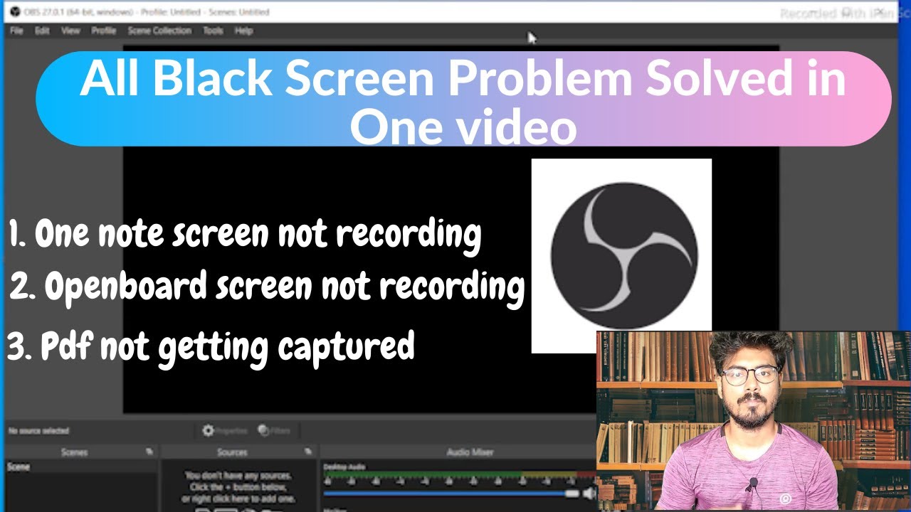 OBS Black Screen Fix Windows 10 - YouTube