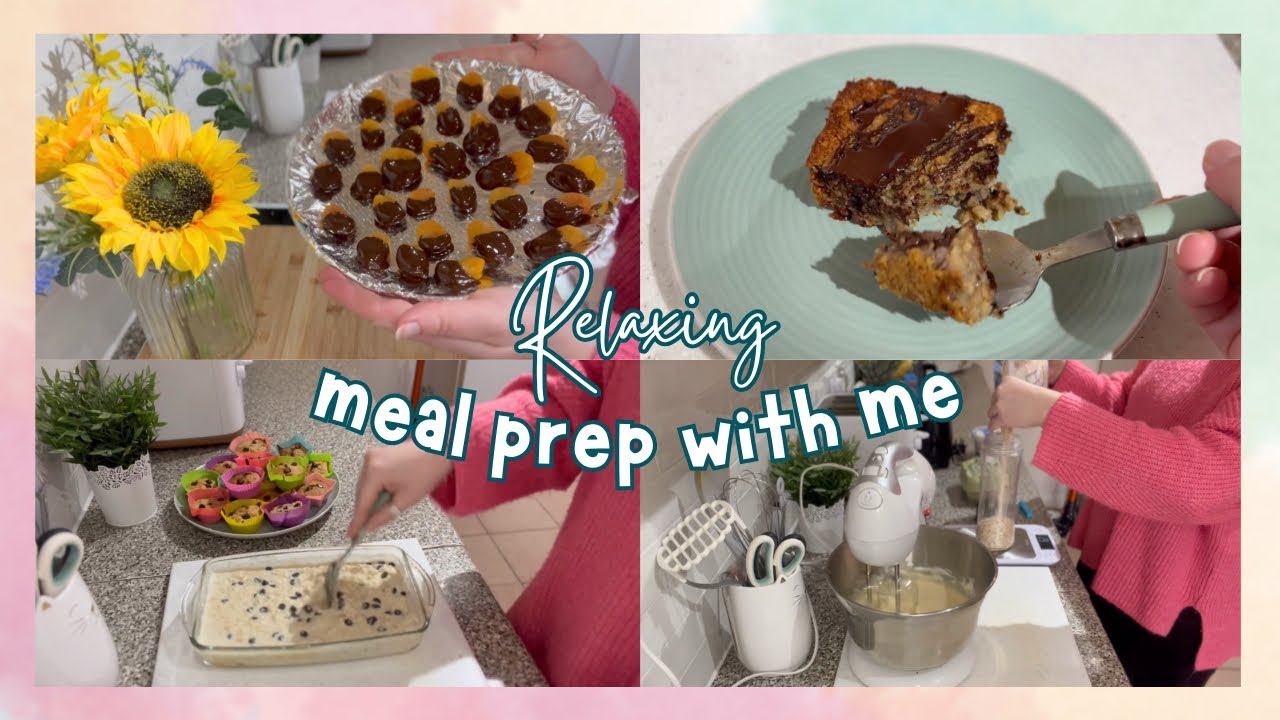 RELAXING MEAL PREP | BAKE WITH ME - YouTube