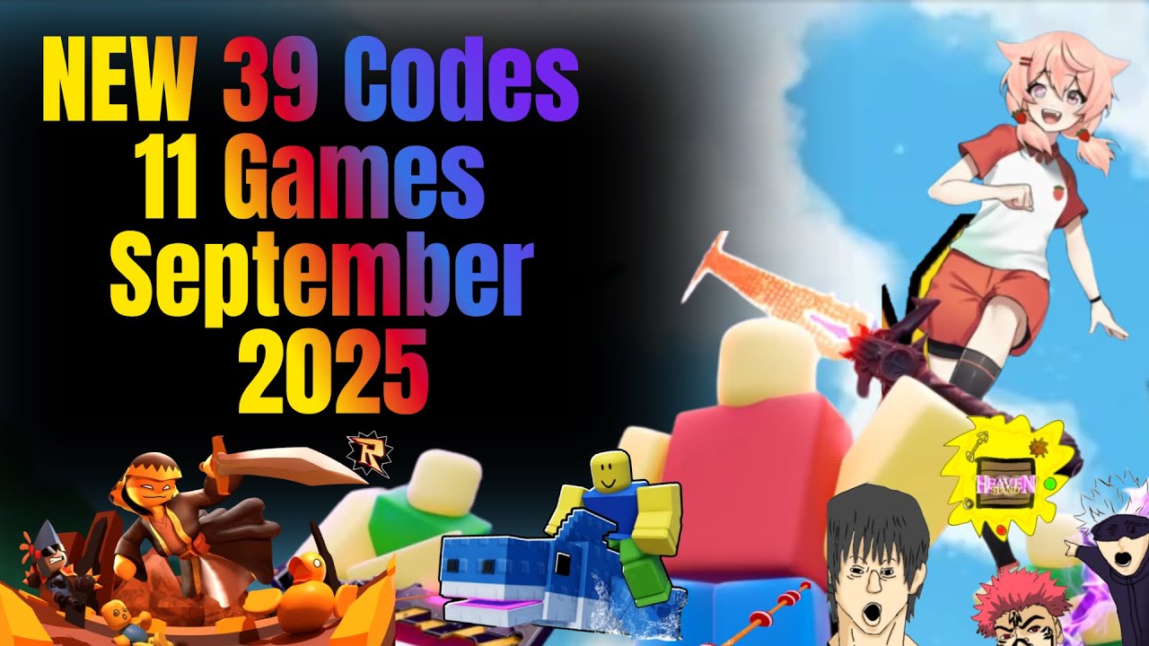 NEWEST Working Codes in roblox games this September 2025 - YouTube