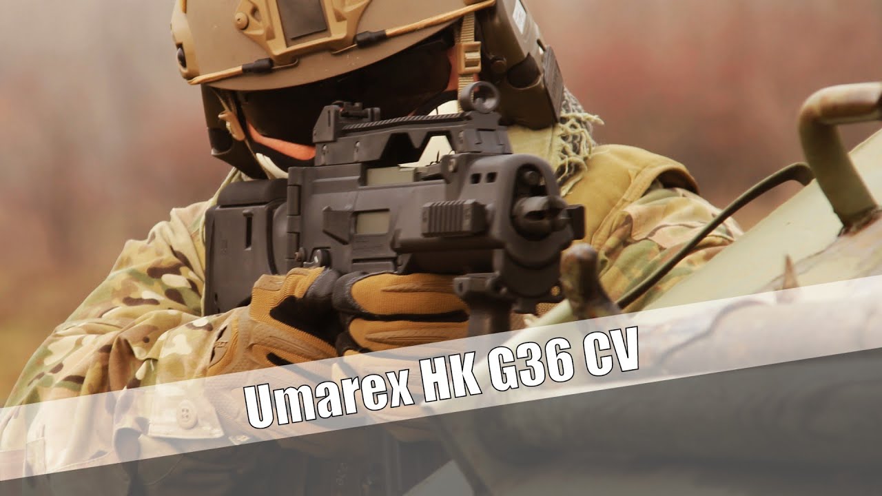 Shooting the Umarex HK G36 CV - airsoft - YouTube