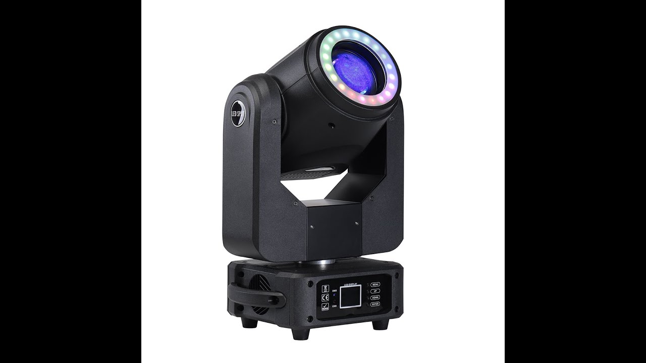 150W led moving head spot light - YouTube