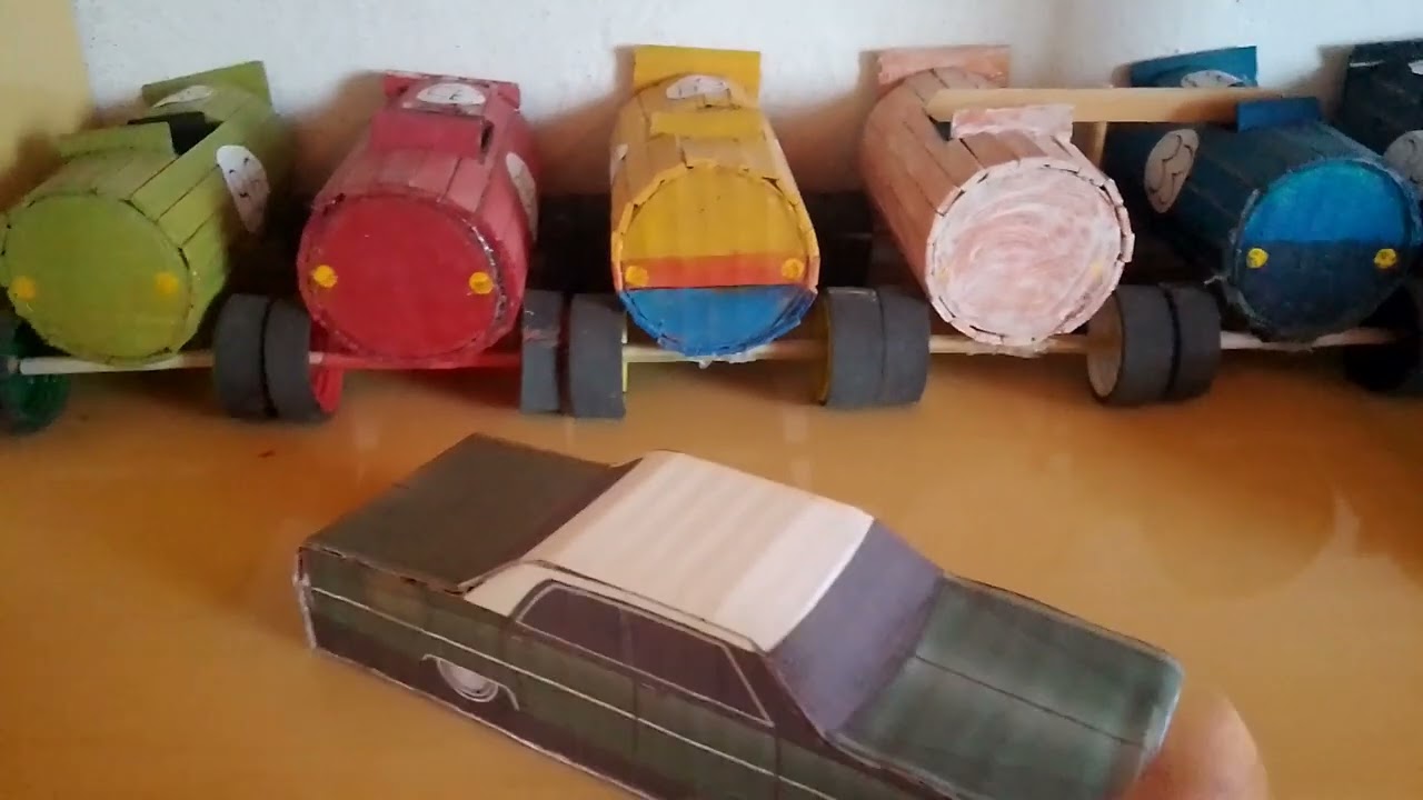 Arte 131. Cadillac Calais 1969 de Papelão Papercraft Cadillac Calais ...