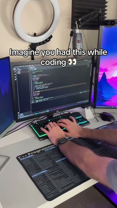 This mousepad saved my career 👀 #mousepad #programming #coding #computer - YouTube