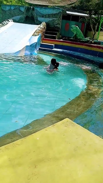masak bisa gendong di kolam renang???? - YouTube
