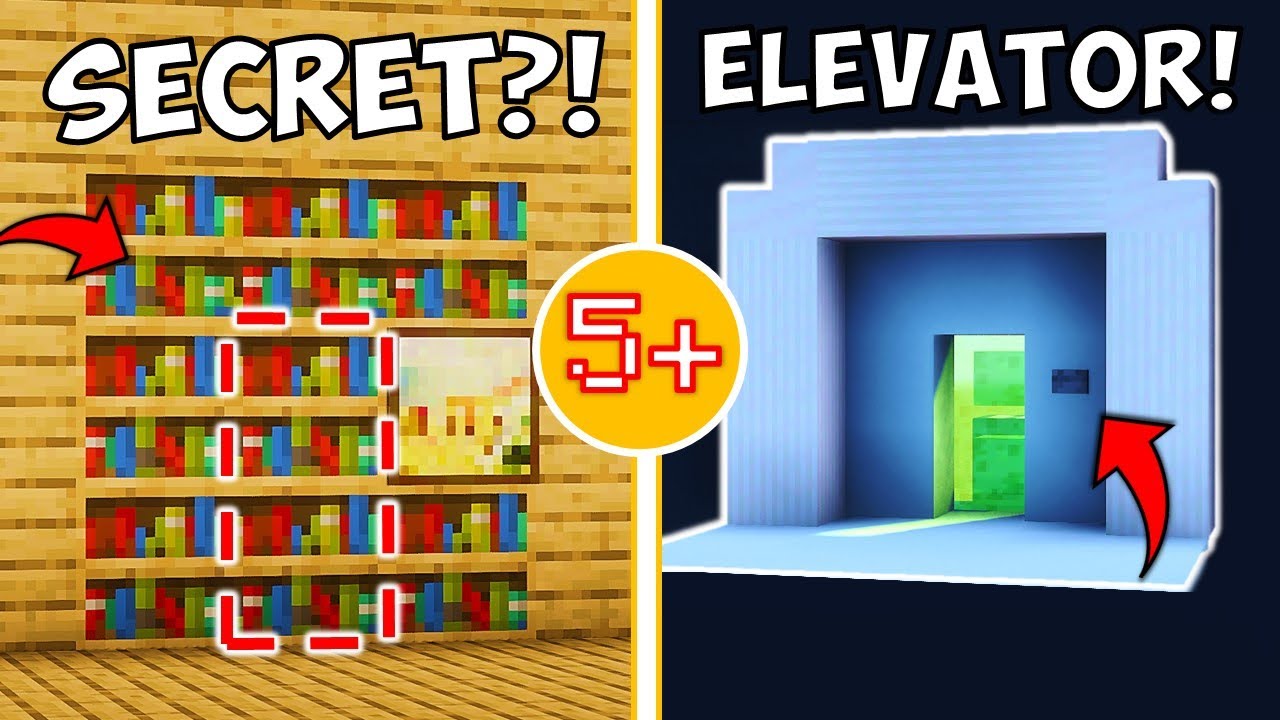 5 SIMPLE Redstone Builds You Should Try! | Minecraft - YouTube