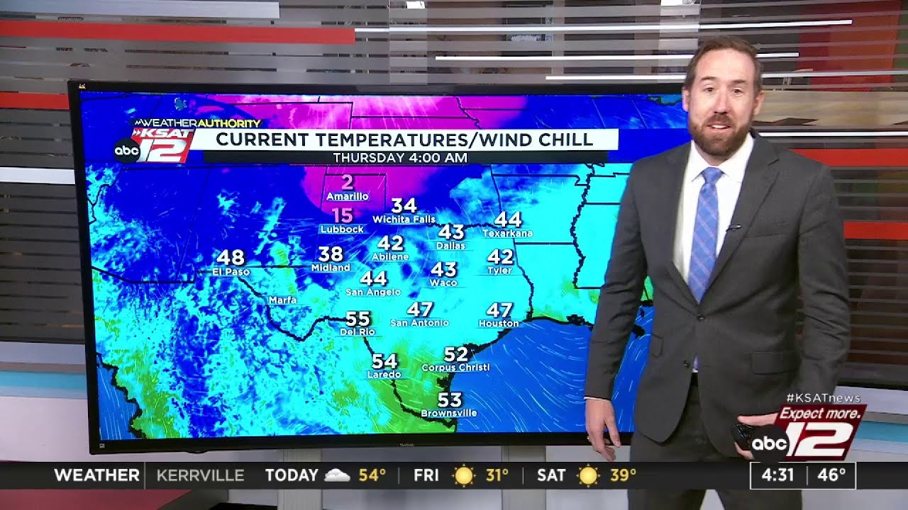 WATCH: Meteorologist Justin Horne gives his early weather forecast ...