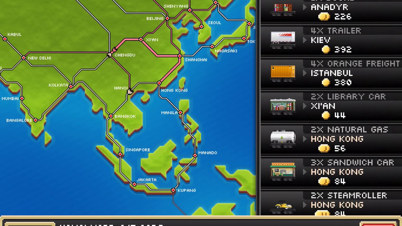 Pocket trains part 21 new train south east Asia - YouTube