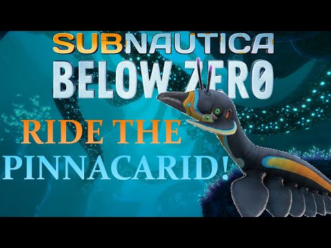 YOU CAN RIDE THE PINNACARIDS! - Subnautica Below Zero New Story Part 1 ...