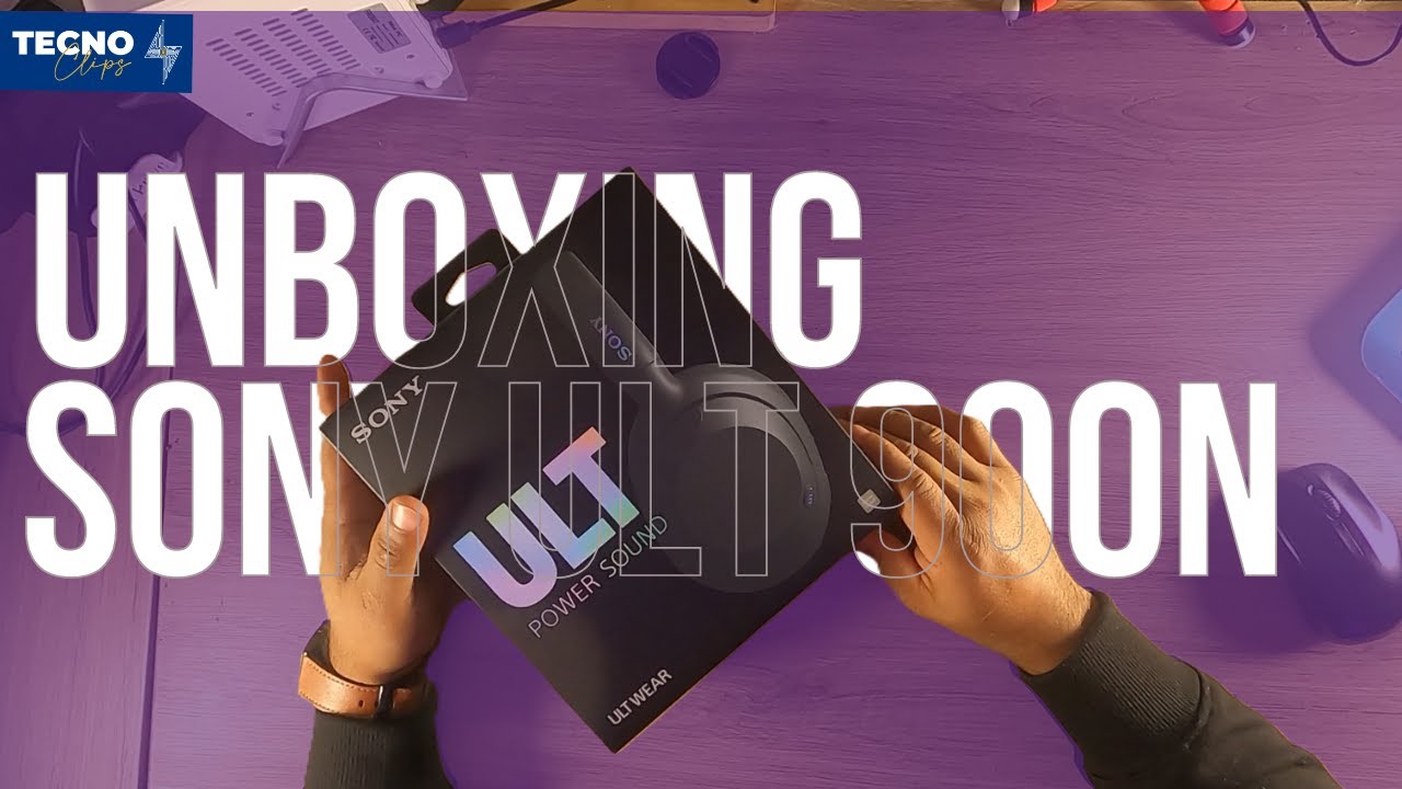 SONY ULT900N UNBOXING - YouTube
