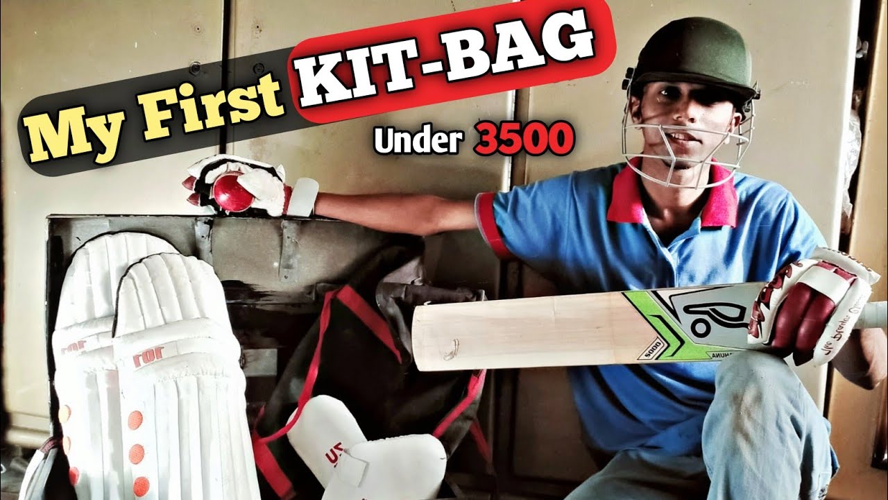 Unboxing My First Cricket Kit-Bag | How I purchase Kitbag - YouTube