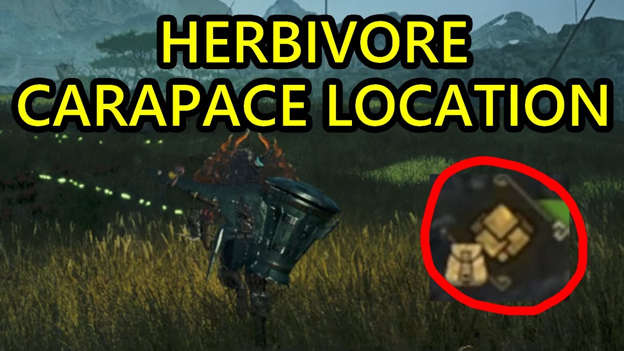 Monster Hunter Wilds Herbivore Carapace Location Guide. How to Get ...