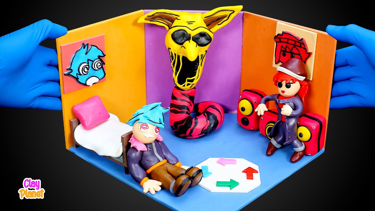 [FNF] THE BEST ROOM HYPNO'S LULLABY V2.0 | Clay Planet - YouTube