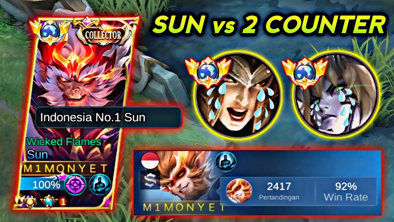 DYRROTH & MASHA COUNTER SUN !?? NOH COUNTER DI JADIIN CEMILAN SUN ...