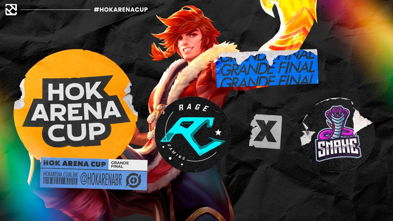 HOK ARENA CUP | FINAL | SNAKE X RAGE GAMING | AO VIVO - DIA 10/12 - YouTube