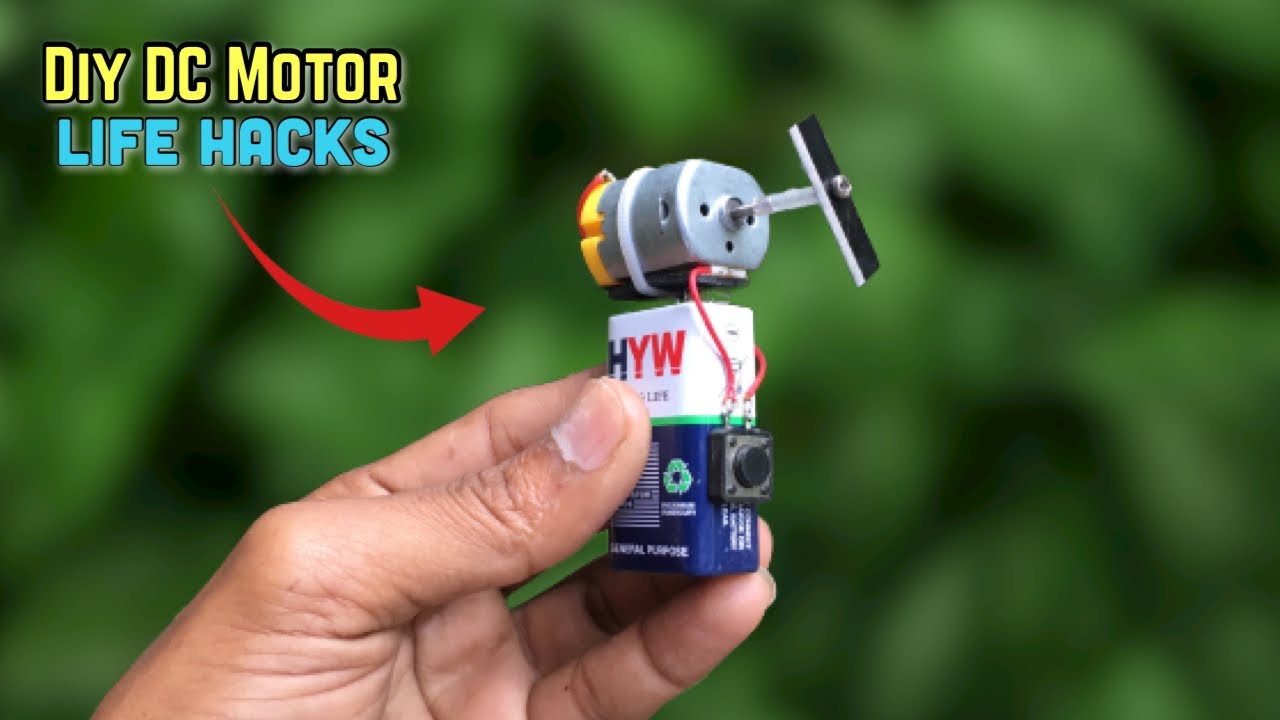 Diy DC Motor Awesome Life Hacks || DC Motor || Day 31 - YouTube
