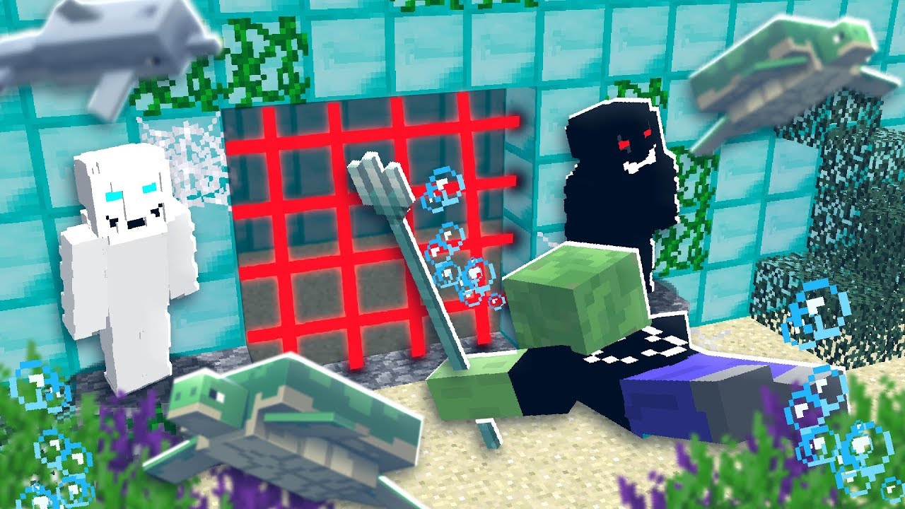 WE Went Underwater in the CURSED Minecraft World! (Realms SMP S4: EP 19 ...