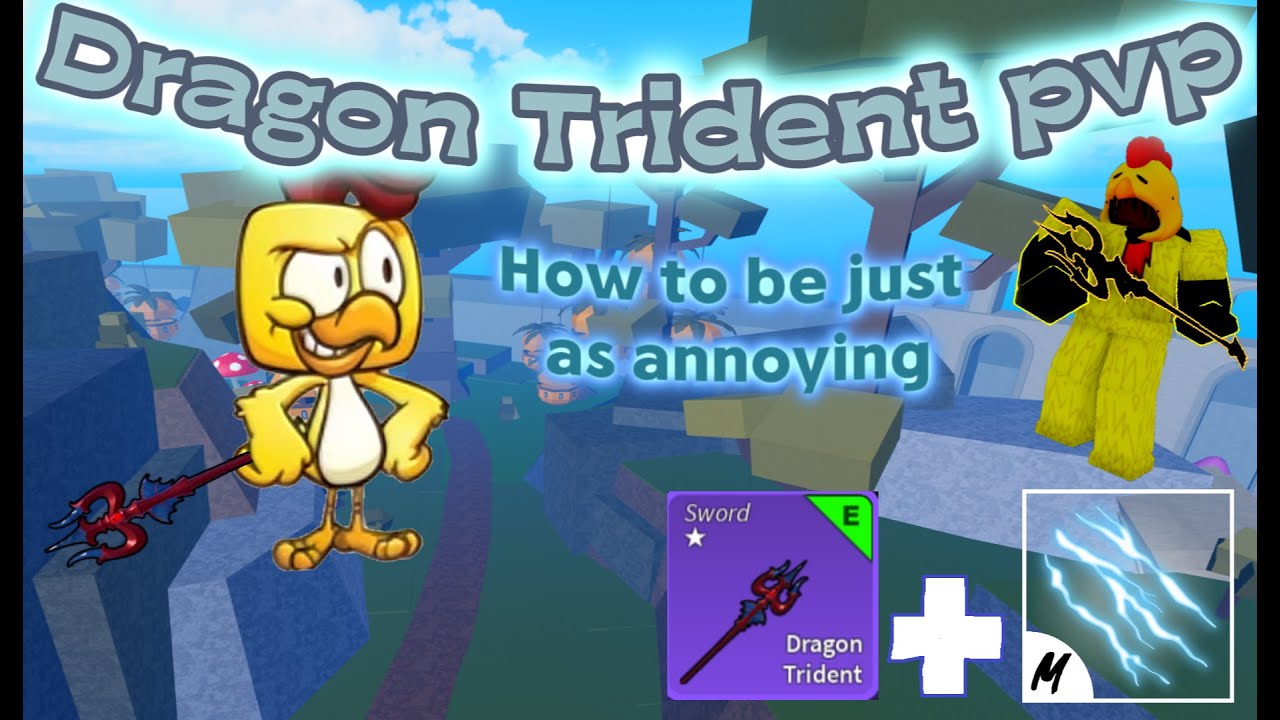 DRAGON TRIDENT SHOULD BE NERFED (dragon trid pvp) - YouTube