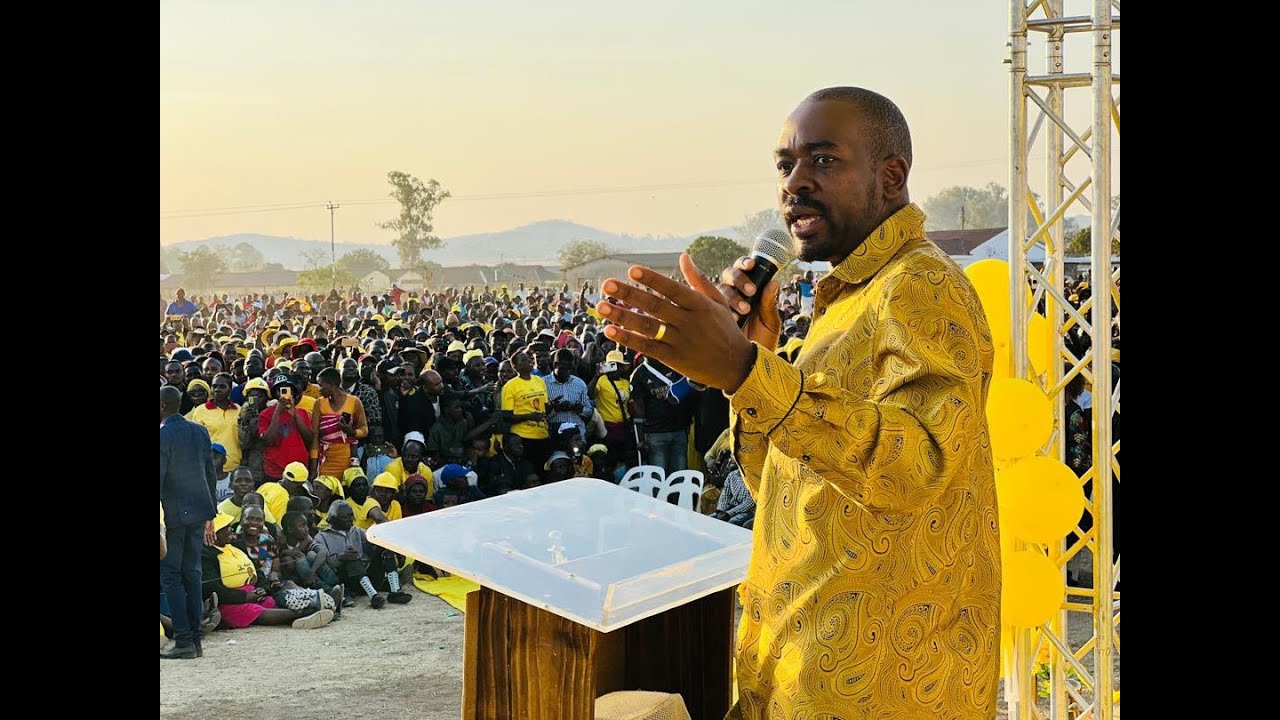 Nelson Chamisa - Final Speech Harare Rally - 21 Aug 2023 - CCC Rally ...