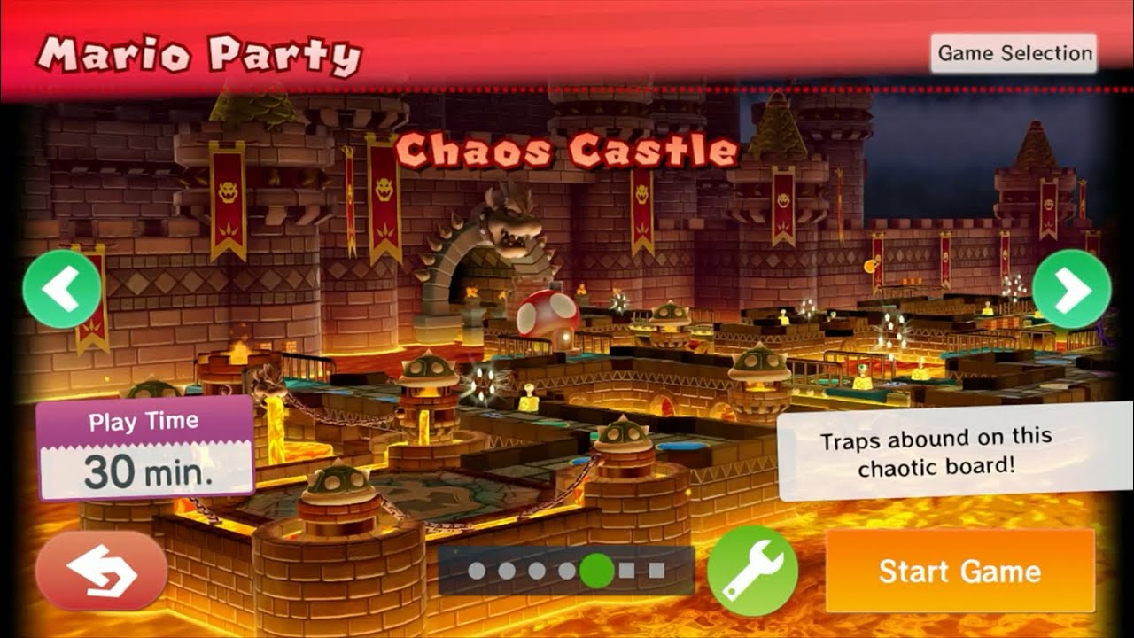 Mario Party 10 - Chaos Castle (2 Players, Hard CPU's) - 6/28/2024 - YouTube