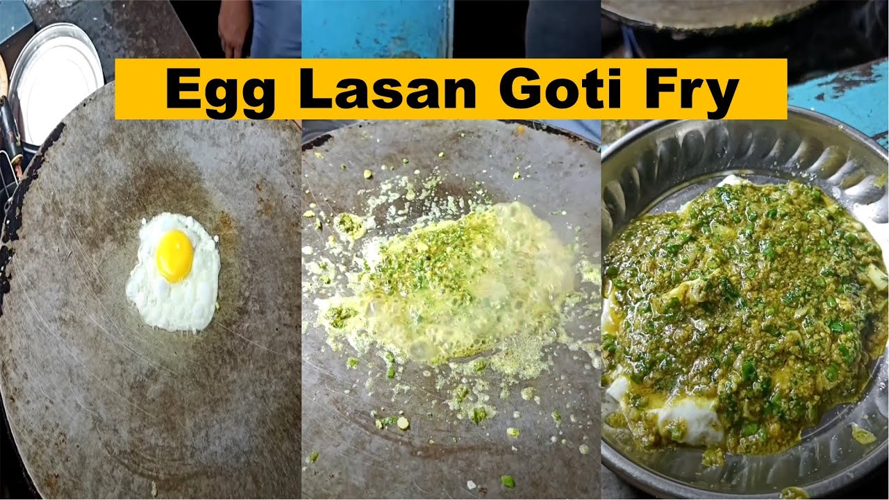 Surat's Famous Egg Lasan Goti Fry Dish 😋 | Surat Street Food | Surat ...