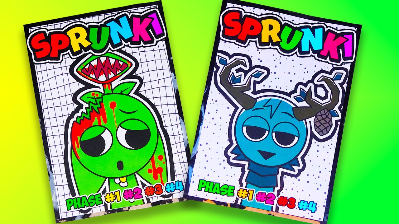 💥NEW SPRUNKI Limited Edition Blind Bags/Garden OC VS Pine OC/ASMR ...