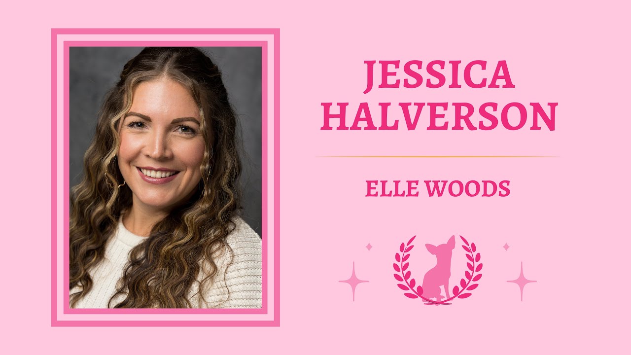 Meet Our Elle Woods - Jessica Halverson! - YouTube
