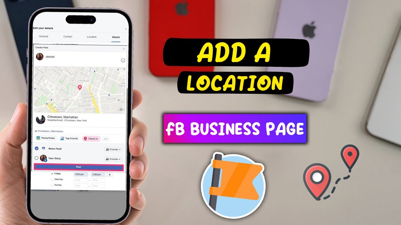 How To Add A Location To Your Facebook Business Page - Full Guide - YouTube