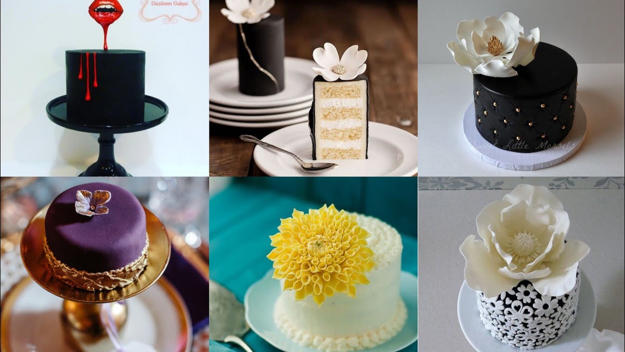Modern Mini Cakes Ideas for wedding Party| Beautiful Wedding Cakes that ...