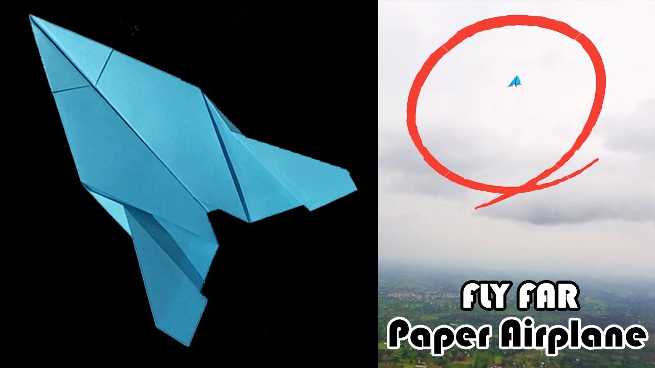 Easy Paper Airplane! How to make an Amazing Paper Jet - YouTube