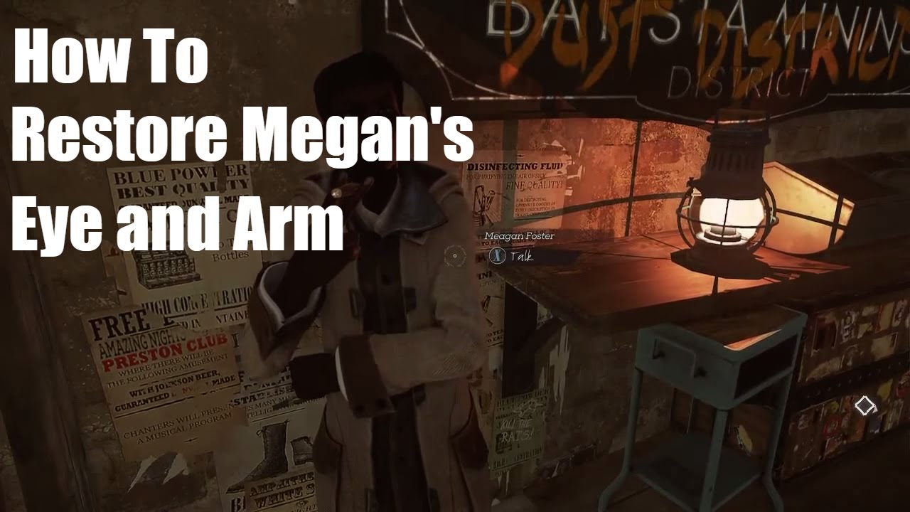 Dishonored 2 Restoring Megan Foster and the Dust District. - YouTube