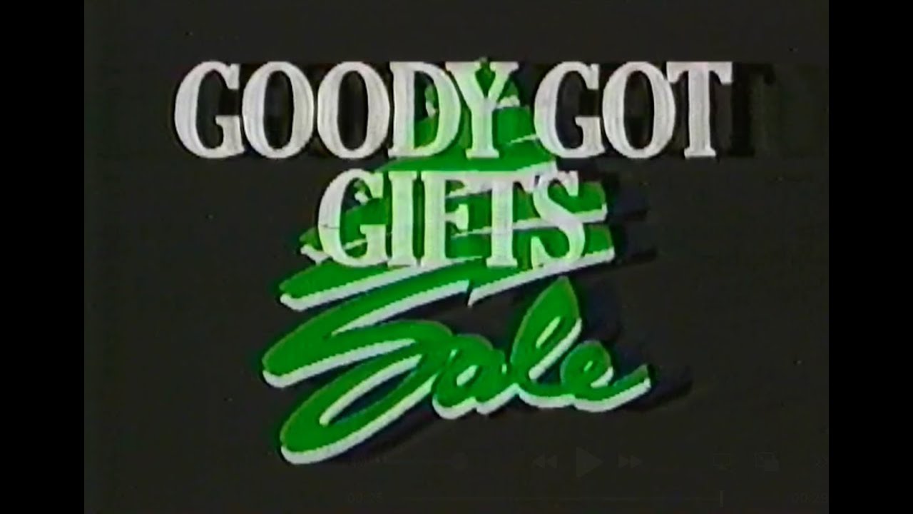 Sam Goody "Goody's Got It" record albums Christmas sale TV commercial ...