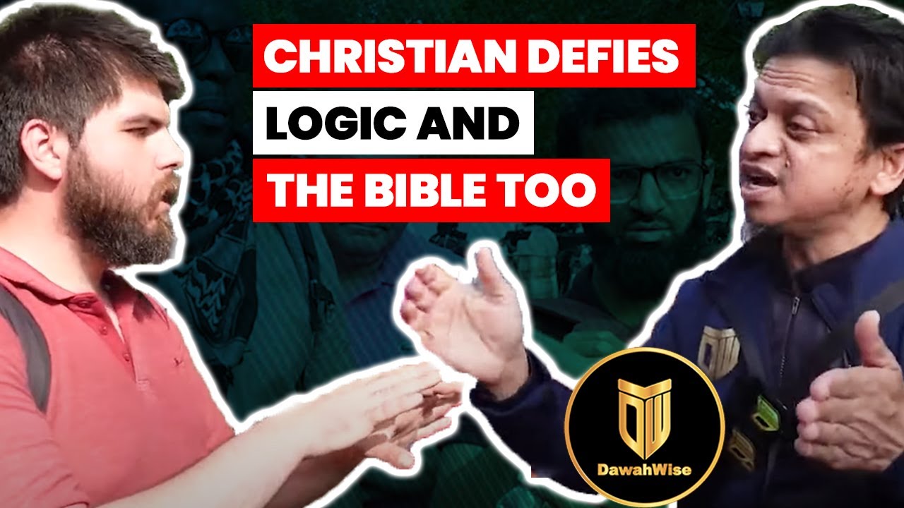 Christian Defies Logic and The Bible too | Mansur | Speakers Corner ...