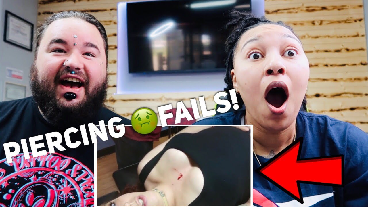 EPIC PIERCING FAILS! *CRINGE WARNING* - YouTube