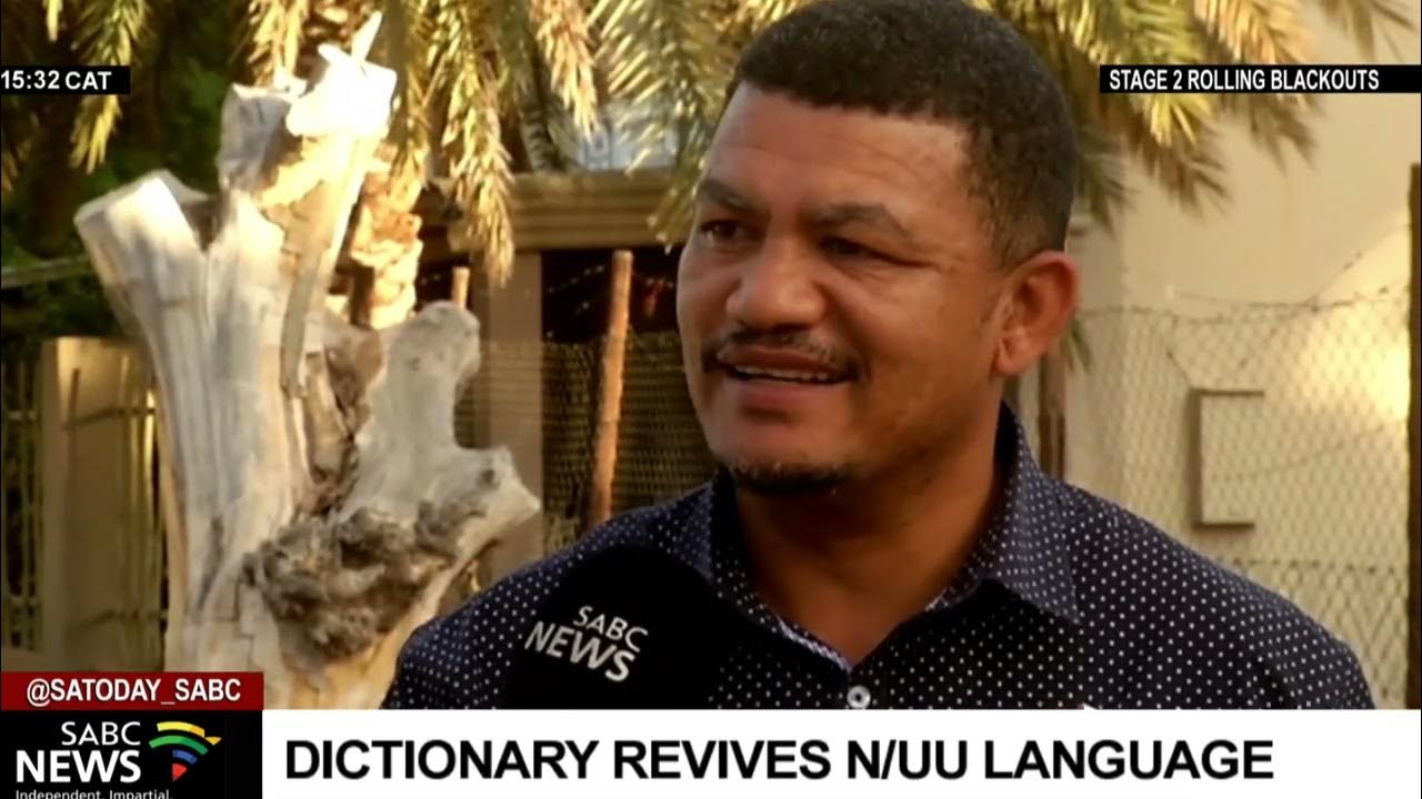 Dictionary of the critically endangered N/uu language completed - YouTube