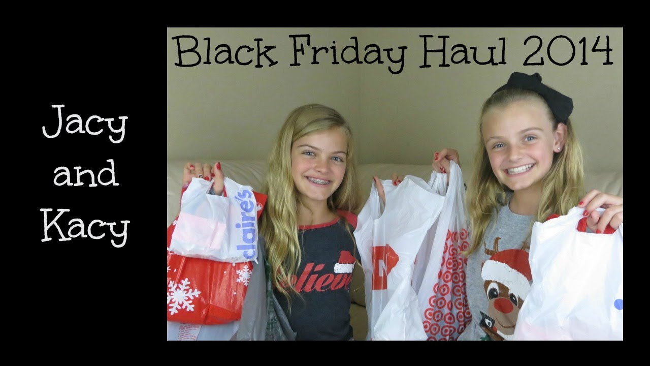 Black Friday Shopping Haul 2014 ~ Jacy and Kacy - YouTube