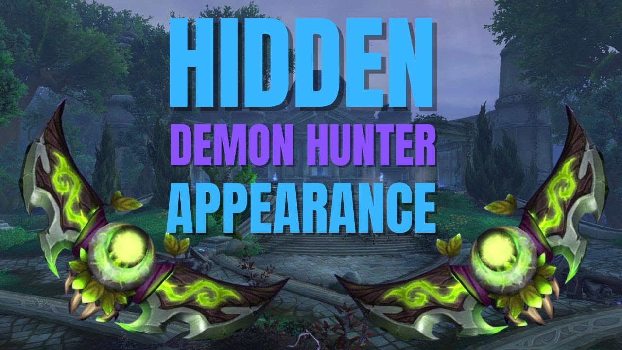 10.2's HIDDEN Demon Hunter Glaive! Fast Guide, Free 441 Weapon! - YouTube