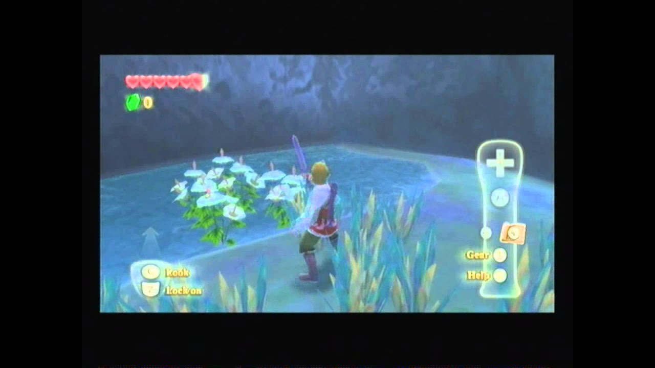 The Legend Of Zelda: Skyward Sword - The Waterfall - YouTube