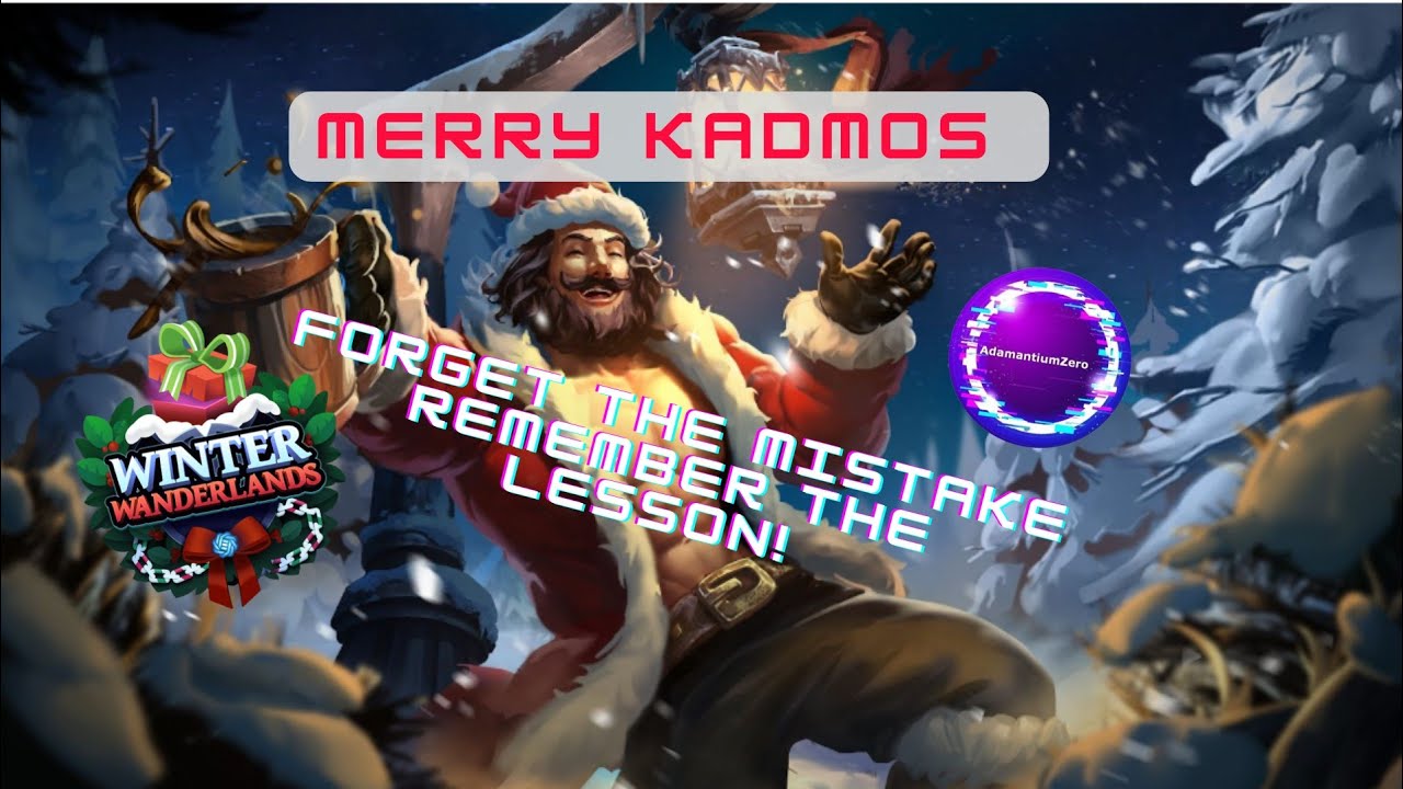 🎅🏽Merry Kadmos,🎅🏽 first tests with mistake😱💫Chosen One deck of Winter ...