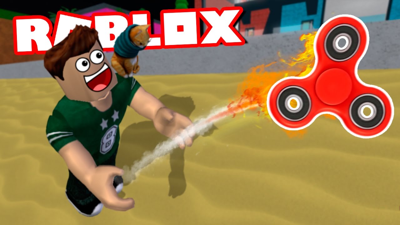 FIDGET SPINNERS EN ROBLOX - YouTube