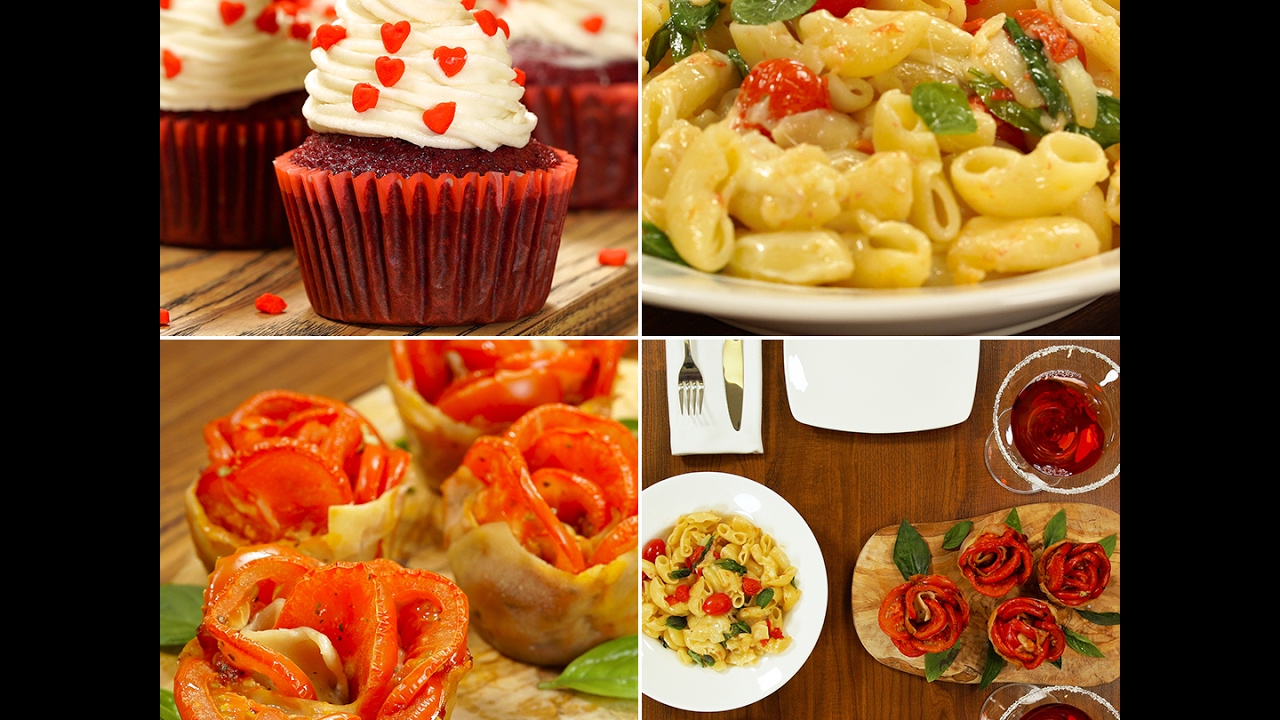 How to Make 3-Course Valentine's Day Dinner - YouTube