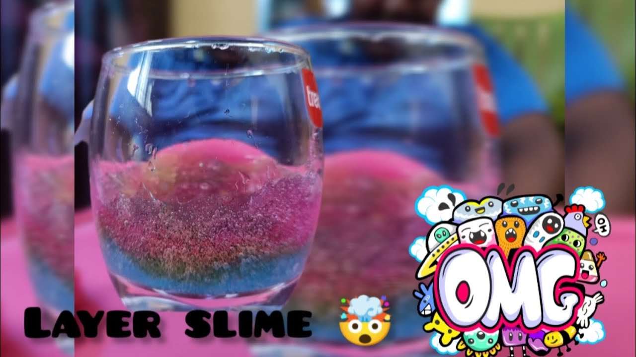 how to make slime| easy making|layer slime|support ️ - YouTube