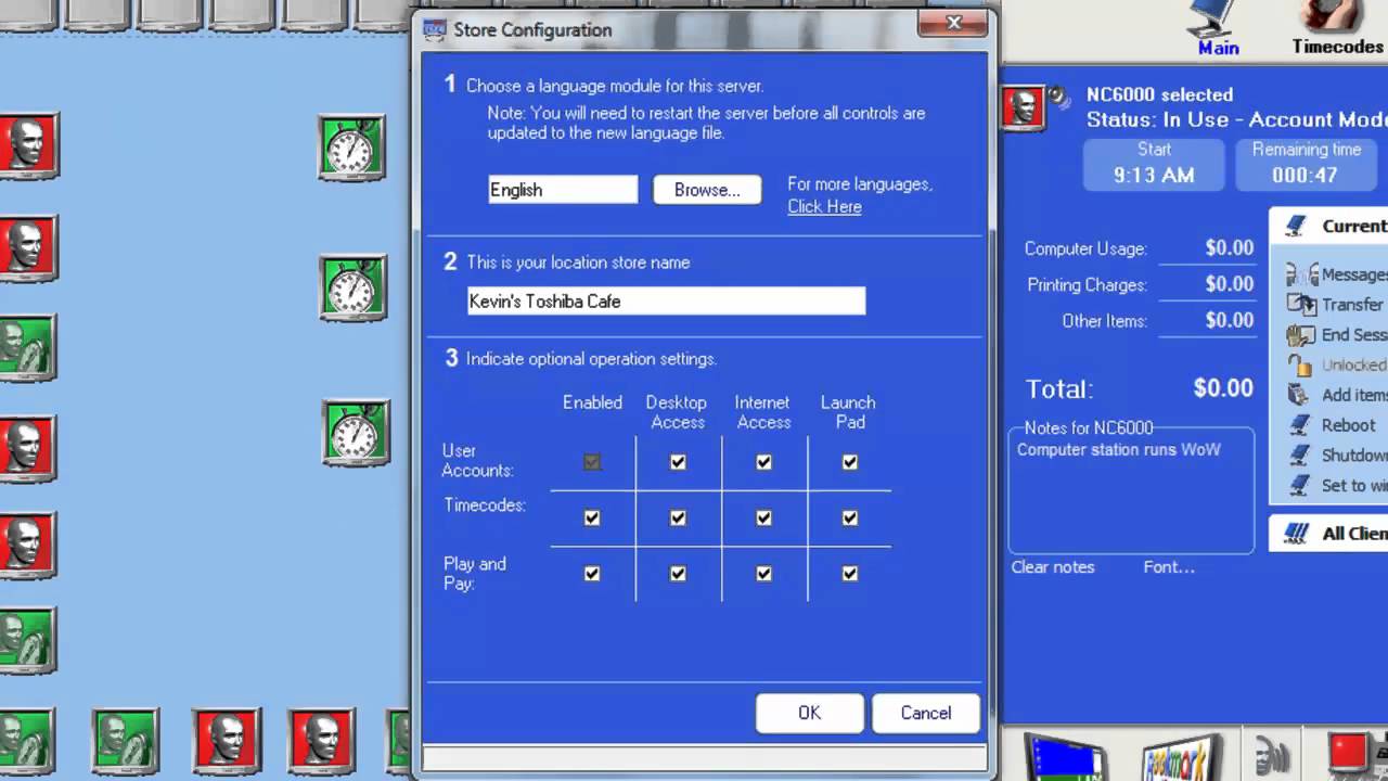 Accessing the Store Configuration Panel - YouTube