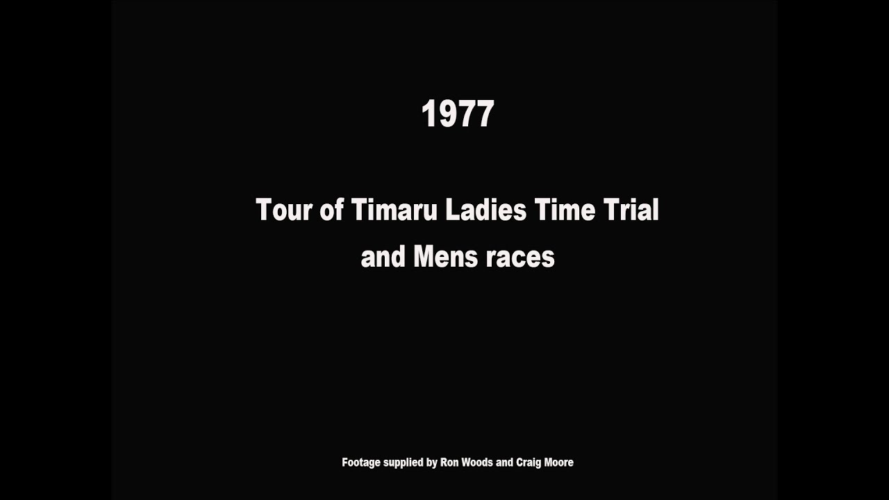 1977 - Tour of Timaru - Ladies Time Trial and Mens races - YouTube