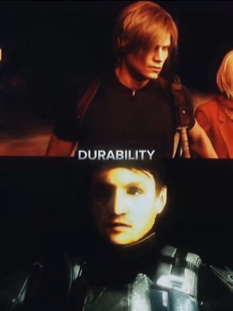 Leon S. Kennedy (Resident Evil) Vs Edward Buck (Halo) #shorts #battle # ...