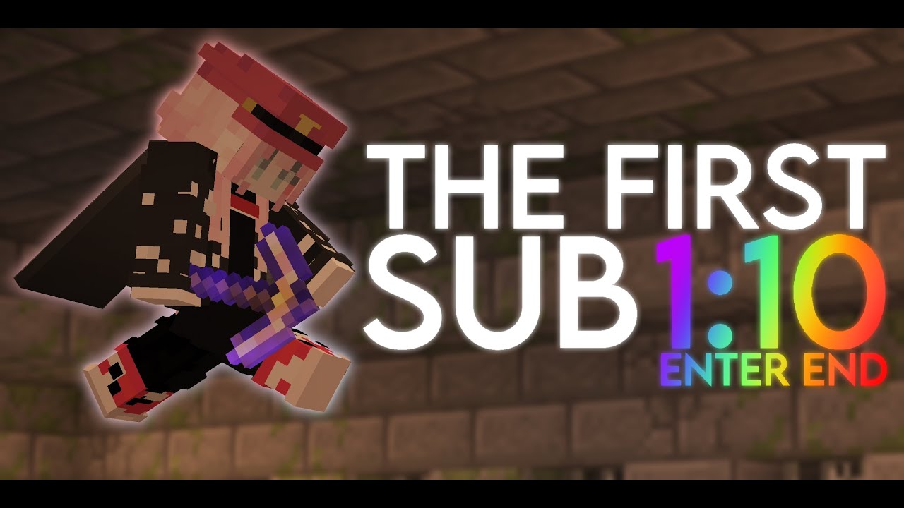 Minecraft Enter End in 1:09.000 [FWR] - YouTube